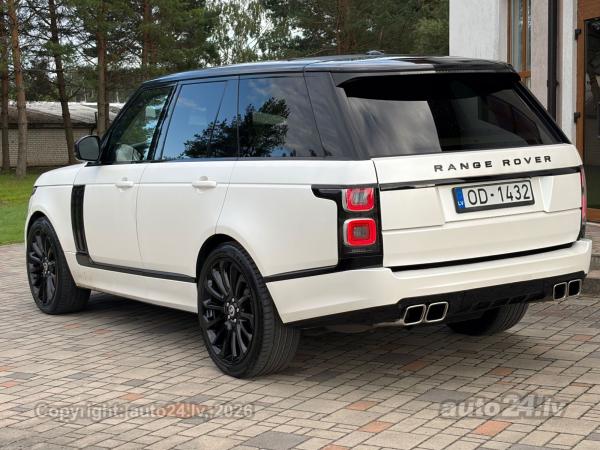 White Land Rover Range Rover 2014 in Parnu, with an engine capacity of 5.00 L and mileage of 175 thousand km for 28500 €, photo 6 on AUTOMOTO.COM.LV