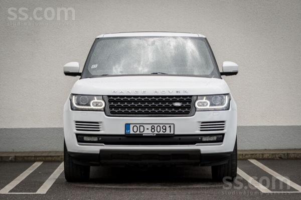 White Land Rover Range Rover 2015 in Riga, with an engine capacity of 3.00 L and mileage of 0 thousand km for 20500 €, photo 2 on AUTOMOTO.COM.LV