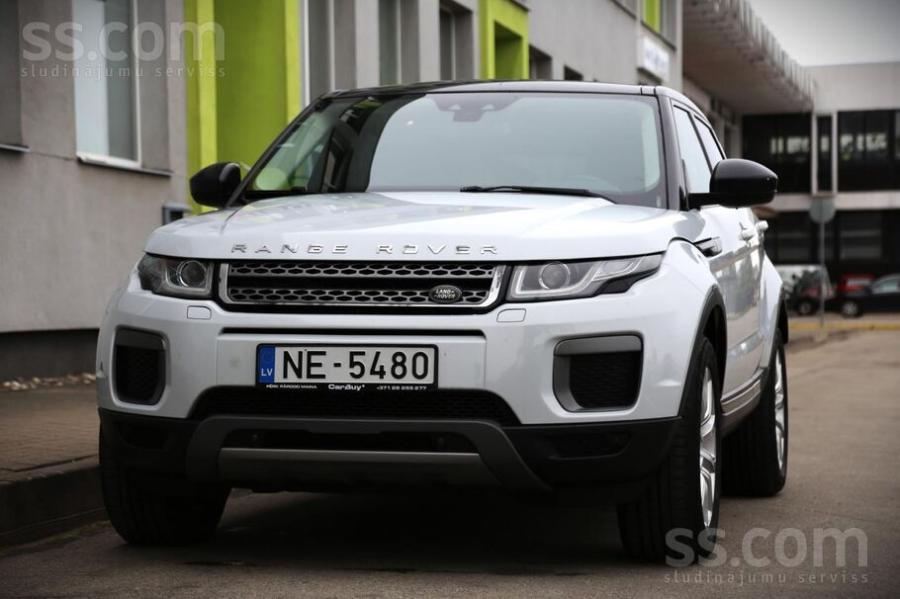 White Land Rover Range Rover 2016 in Riga, with an engine capacity of 2.00 L and mileage of 0 thousand km for 19500 €, photo 1 on AUTOMOTO.COM.LV