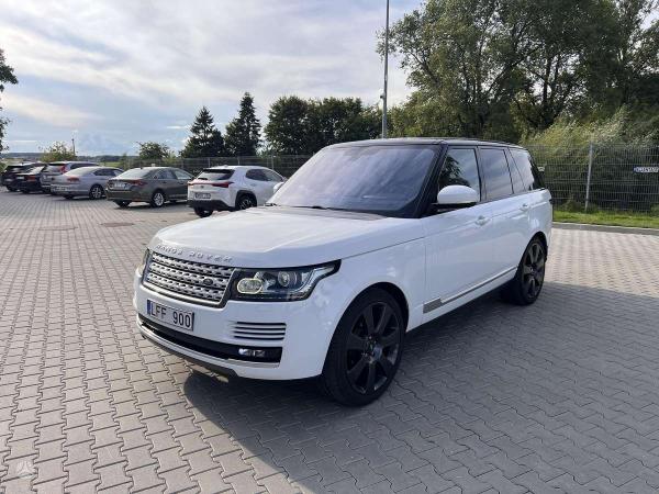 Balts Land Rover Range Rover 2016 Viļņa, ar dzinēja tilpumu 2.99 L un nobraukumu 165 tūkst. km par 25900 €, foto 3 vietnē AUTOMOTO.COM.LV