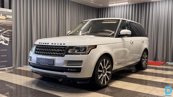 White Land Rover Range Rover 2017 in Marupe, with an engine capacity of 3.00 L and mileage of 131 thousand km for 32990 €, photo 1 on AUTOMOTO.COM.LV