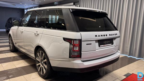 White Land Rover Range Rover 2017 in Marupe, with an engine capacity of 3.00 L and mileage of 131 thousand km for 32990 €, photo 3 on AUTOMOTO.COM.LV
