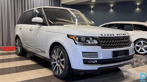 White Land Rover Range Rover 2017 in Marupe, with an engine capacity of 3.00 L and mileage of 131 thousand km for 32990 €, photo 4 on AUTOMOTO.COM.LV