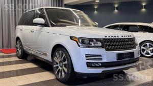 White Land Rover Range Rover 2017 in Riga, with an engine capacity of 3.00 L and mileage of 131 thousand km for 32990 €, photo 3 on AUTOMOTO.COM.LV