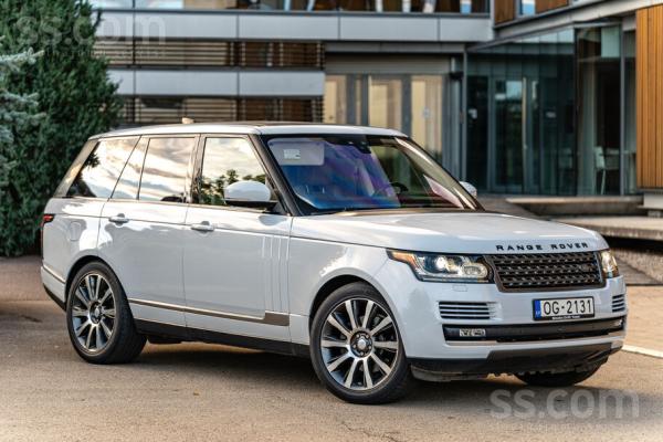 Balts Land Rover Range Rover 2017 Rīga, ar dzinēja tilpumu 3.00 L un nobraukumu 135 tūkst. km par 30500 €, foto 1 vietnē AUTOMOTO.COM.LV