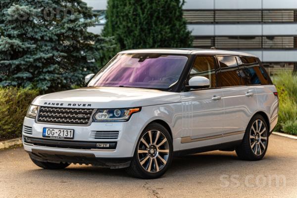Balts Land Rover Range Rover 2017 Rīga, ar dzinēja tilpumu 3.00 L un nobraukumu 135 tūkst. km par 30500 €, foto 3 vietnē AUTOMOTO.COM.LV