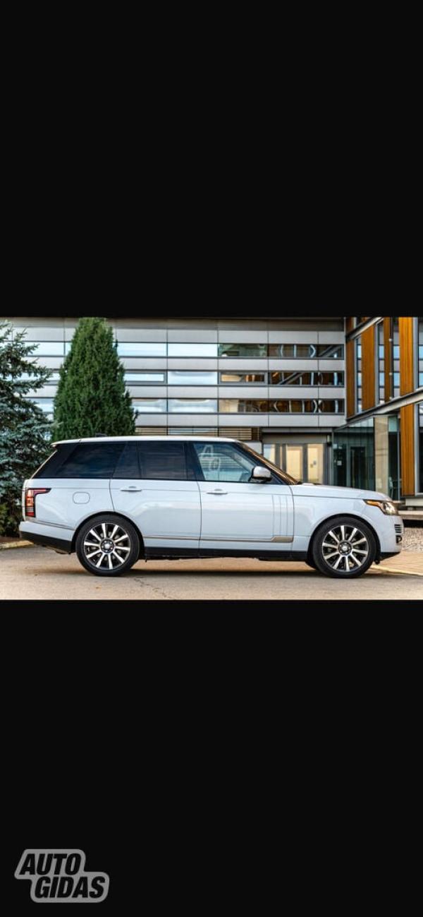 Balts Land Rover Range Rover 2017 Rīga, ar dzinēja tilpumu 3.00 L un nobraukumu 135 tūkst. km par 26500 €, foto 1 vietnē AUTOMOTO.COM.LV