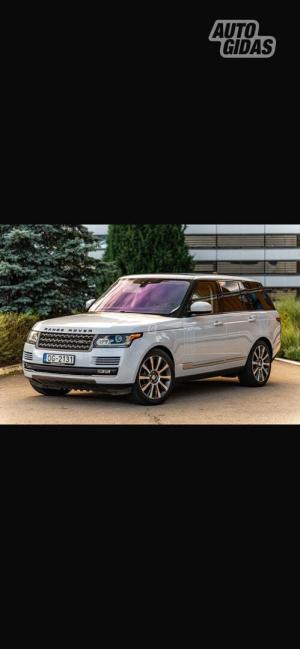 White Land Rover Range Rover 2017 in Riga, with an engine capacity of 3.00 L and mileage of 135 thousand km for 26500 €, photo 3 on AUTOMOTO.COM.LV