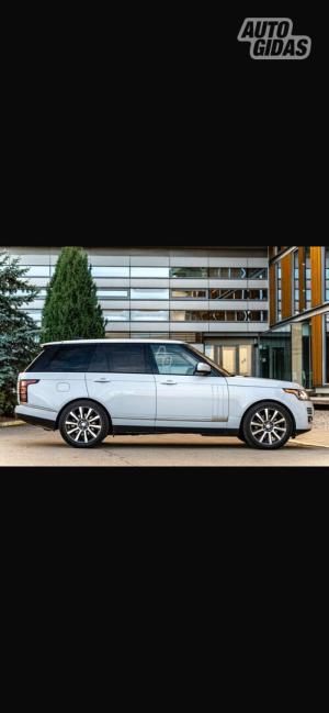 White Land Rover Range Rover 2017 in Riga, with an engine capacity of 3.00 L and mileage of 135 thousand km for 26500 €, photo 4 on AUTOMOTO.COM.LV
