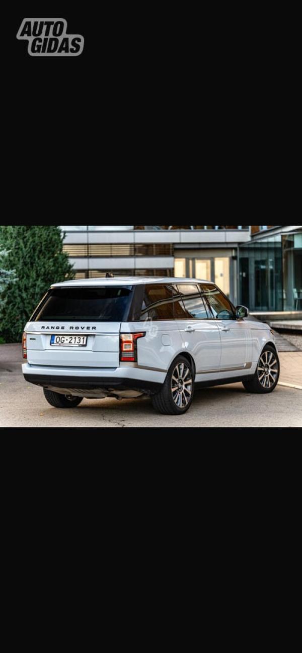 Balts Land Rover Range Rover 2017 Rīga, ar dzinēja tilpumu 3.00 L un nobraukumu 135 tūkst. km par 26500 €, foto 4 vietnē AUTOMOTO.COM.LV