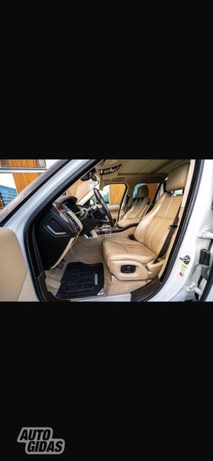 White Land Rover Range Rover 2017 in Riga, with an engine capacity of 3.00 L and mileage of 135 thousand km for 26500 €, photo 6 on AUTOMOTO.COM.LV
