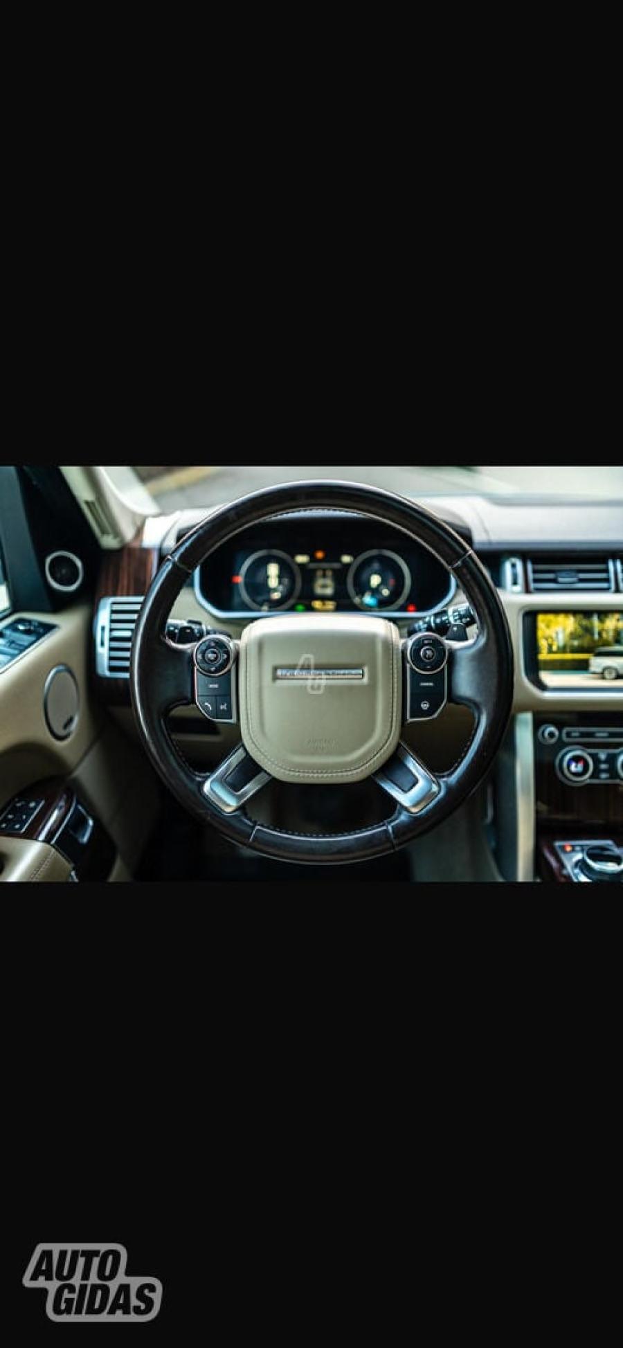 White Land Rover Range Rover 2017 in Riga, with an engine capacity of 3.00 L and mileage of 135 thousand km for 26500 €, photo 8 on AUTOMOTO.COM.LV