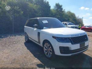 White Land Rover Range Rover 2018 in Klaipeda, with an engine capacity of 5.00 L and mileage of 90 thousand km for 16000 €, photo 1 on AUTOMOTO.COM.LV