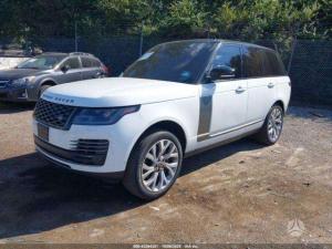 White Land Rover Range Rover 2018 in Klaipeda, with an engine capacity of 5.00 L and mileage of 90 thousand km for 16000 €, photo 2 on AUTOMOTO.COM.LV