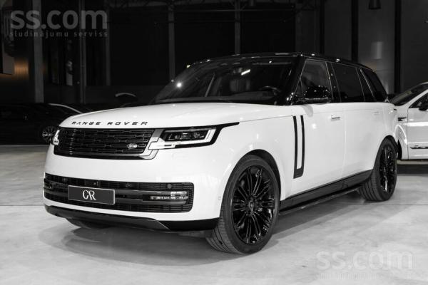 White Land Rover Range Rover 2025 in Riga, with an engine capacity of 4.40 L and mileage of 11 thousand km for 177710 €, photo 1 on AUTOMOTO.COM.LV