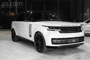 White Land Rover Range Rover 2025 in Riga, with an engine capacity of 4.40 L and mileage of 11 thousand km for 177710 €, photo 4 on AUTOMOTO.COM.LV