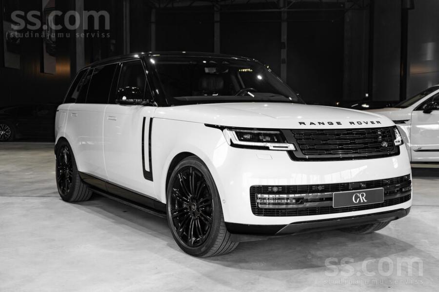 White Land Rover Range Rover 2025 in Riga, with an engine capacity of 4.40 L and mileage of 11 thousand km for 177710 €, photo 4 on AUTOMOTO.COM.LV