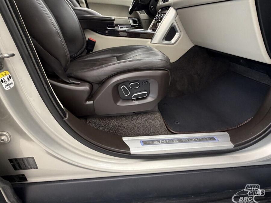 Dzeltens Land Rover Range Rover 2013 Avižieniai, ar dzinēja tilpumu 3.00 L un nobraukumu 269 tūkst. km par 12900 €, foto 7 vietnē AUTOMOTO.COM.LV