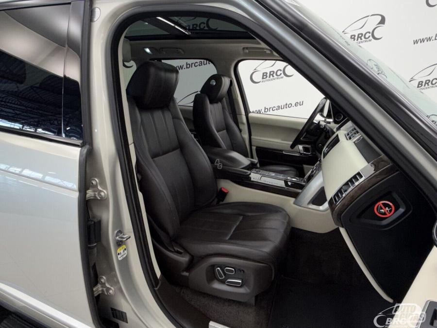 Dzeltens Land Rover Range Rover 2013 Avižieniai, ar dzinēja tilpumu 3.00 L un nobraukumu 269 tūkst. km par 12900 €, foto 8 vietnē AUTOMOTO.COM.LV