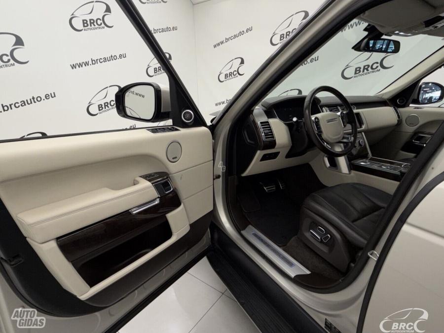 Dzeltens Land Rover Range Rover 2013 Avižieniai, ar dzinēja tilpumu 3.00 L un nobraukumu 269 tūkst. km par 12900 €, foto 23 vietnē AUTOMOTO.COM.LV