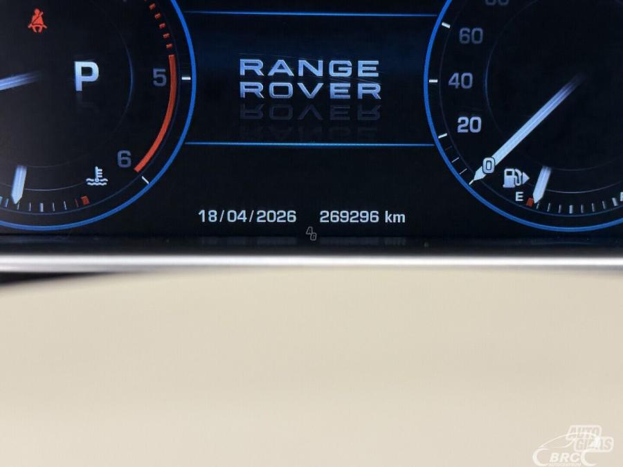 Dzeltens Land Rover Range Rover 2013 Avižieniai, ar dzinēja tilpumu 3.00 L un nobraukumu 269 tūkst. km par 12900 €, foto 37 vietnē AUTOMOTO.COM.LV