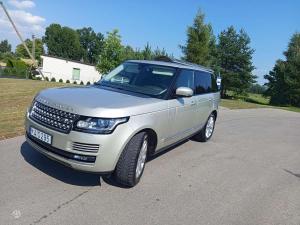 Yellow Land Rover Range Rover 2013 in Kaunas, with an engine capacity of 4.37 L and mileage of 275 thousand km for 23500 €, photo  on AUTOMOTO.COM.LV