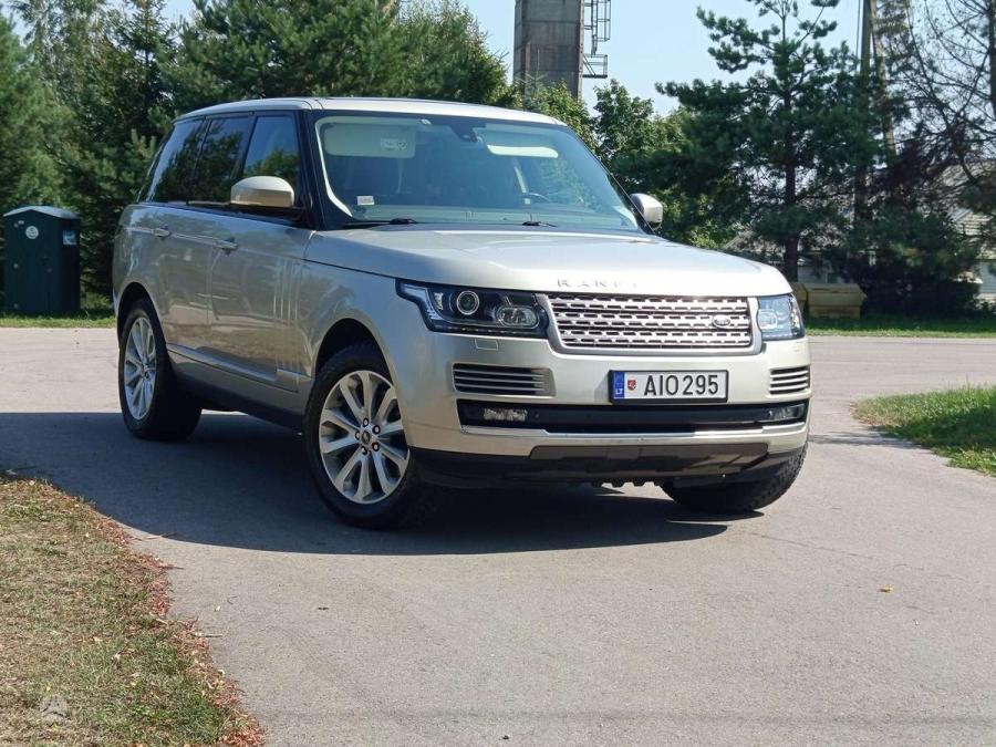 Dzeltens Land Rover Range Rover 2013 Kauņa, ar dzinēja tilpumu 4.37 L un nobraukumu 275 tūkst. km par 23500 €, foto 3 vietnē AUTOMOTO.COM.LV