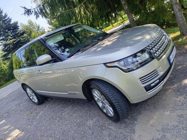 Yellow Land Rover Range Rover 2013 in Kaunas, with an engine capacity of 4.37 L and mileage of 275 thousand km for 23500 €, photo 8 on AUTOMOTO.COM.LV