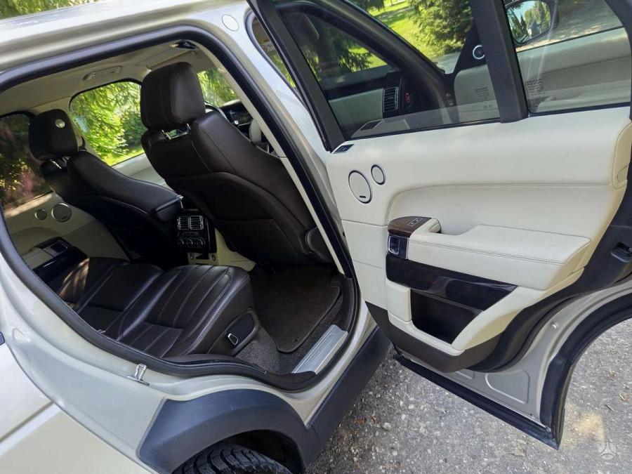 Dzeltens Land Rover Range Rover 2013 Kauņa, ar dzinēja tilpumu 4.37 L un nobraukumu 275 tūkst. km par 23500 €, foto 12 vietnē AUTOMOTO.COM.LV