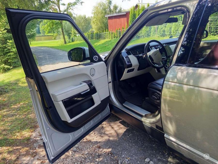 Dzeltens Land Rover Range Rover 2013 Kauņa, ar dzinēja tilpumu 4.37 L un nobraukumu 275 tūkst. km par 23500 €, foto 19 vietnē AUTOMOTO.COM.LV