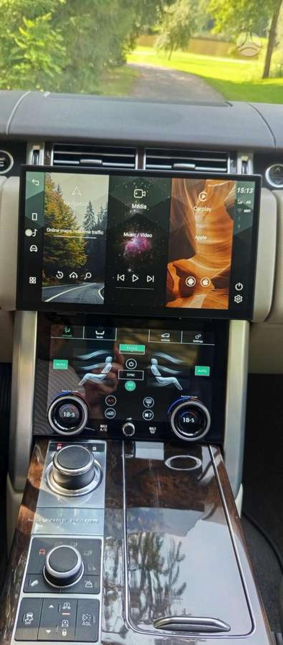 Dzeltens Land Rover Range Rover 2013 Kauņa, ar dzinēja tilpumu 4.37 L un nobraukumu 275 tūkst. km par 23500 €, foto 22 vietnē AUTOMOTO.COM.LV