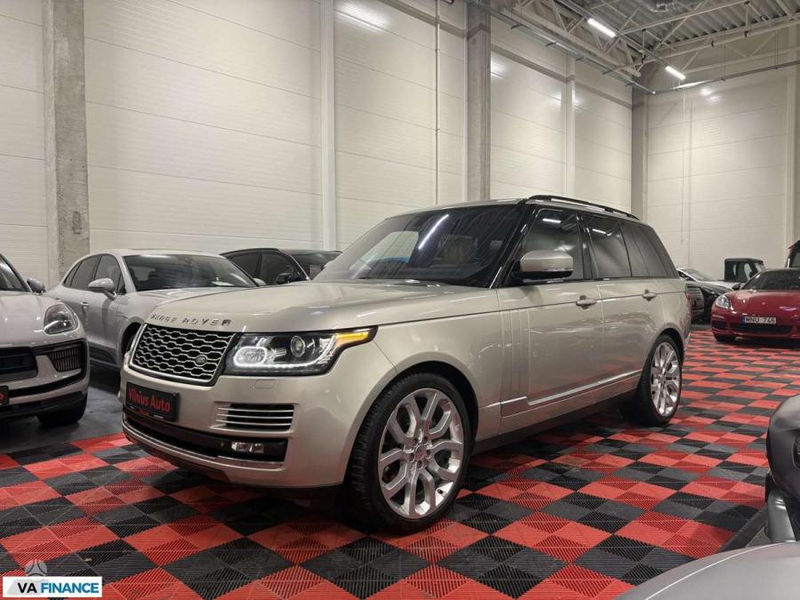 Dzeltens Land Rover Range Rover 2014 Viļņa, ar dzinēja tilpumu 4.37 L un nobraukumu 203 tūkst. km par 23990 €, foto 1 vietnē AUTOMOTO.COM.LV