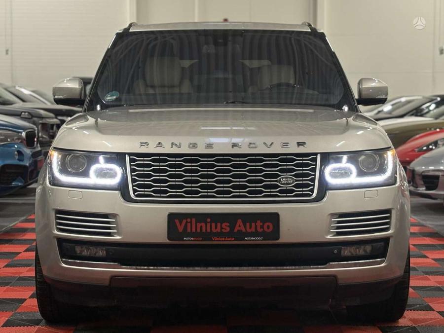 Dzeltens Land Rover Range Rover 2014 Viļņa, ar dzinēja tilpumu 4.37 L un nobraukumu 203 tūkst. km par 23990 €, foto 2 vietnē AUTOMOTO.COM.LV