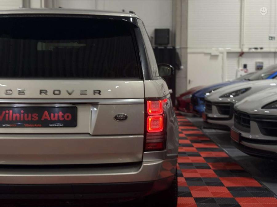 Dzeltens Land Rover Range Rover 2014 Viļņa, ar dzinēja tilpumu 4.37 L un nobraukumu 203 tūkst. km par 23990 €, foto 8 vietnē AUTOMOTO.COM.LV