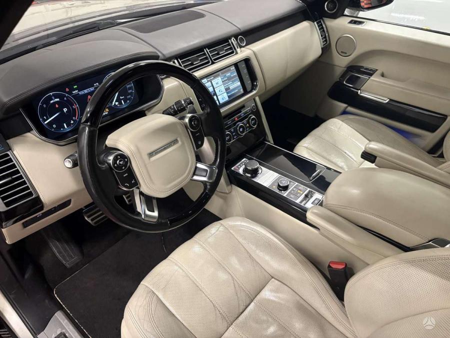 Dzeltens Land Rover Range Rover 2014 Viļņa, ar dzinēja tilpumu 4.37 L un nobraukumu 203 tūkst. km par 23990 €, foto 11 vietnē AUTOMOTO.COM.LV