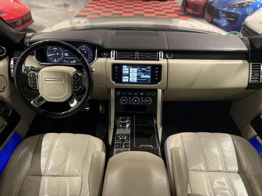 Dzeltens Land Rover Range Rover 2014 Viļņa, ar dzinēja tilpumu 4.37 L un nobraukumu 203 tūkst. km par 23990 €, foto 20 vietnē AUTOMOTO.COM.LV