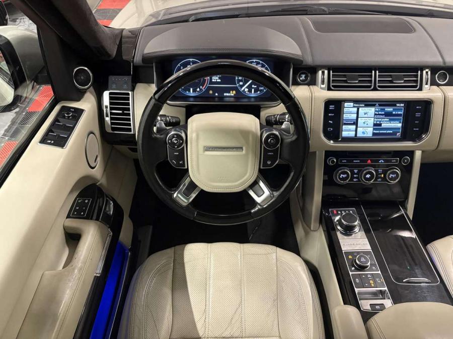 Dzeltens Land Rover Range Rover 2014 Viļņa, ar dzinēja tilpumu 4.37 L un nobraukumu 203 tūkst. km par 23990 €, foto 21 vietnē AUTOMOTO.COM.LV