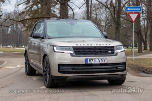 Yellow Land Rover Range Rover 2024 in Tallinn, with an engine capacity of 3.00 L and mileage of 17 thousand km for 165000 €, photo  on AUTOMOTO.COM.LV