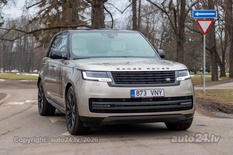Yellow Land Rover Range Rover 2024 in Tallinn, with an engine capacity of 3.00 L and mileage of 17 thousand km for 165000 €, photo 1 on AUTOMOTO.COM.LV
