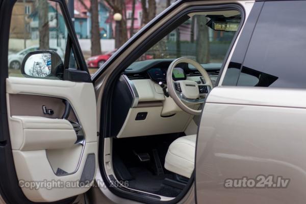 Yellow Land Rover Range Rover 2024 in Tallinn, with an engine capacity of 3.00 L and mileage of 17 thousand km for 165000 €, photo 8 on AUTOMOTO.COM.LV
