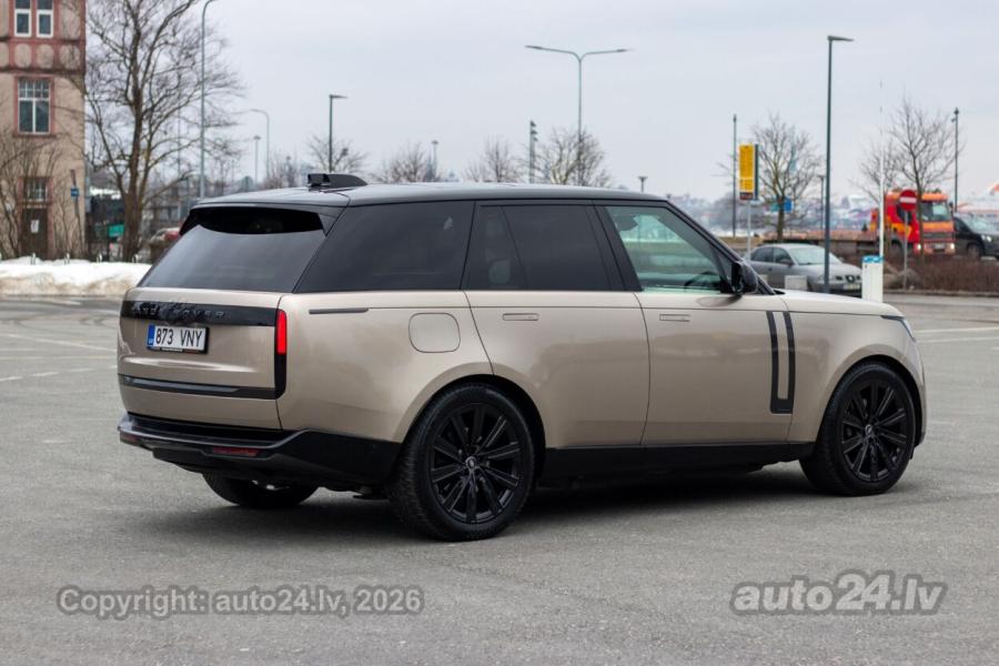 Yellow Land Rover Range Rover 2024 in Tallinn, with an engine capacity of 3.00 L and mileage of 17 thousand km for 165000 €, photo 13 on AUTOMOTO.COM.LV