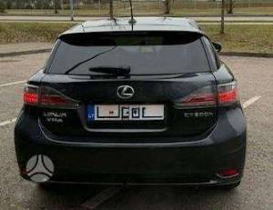 Black Lexus CT 200h 2011 in Vilnius, with an engine capacity of 1.80 L and mileage of 227 thousand km for 6800 €, photo 4 on AUTOMOTO.COM.LV