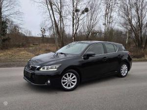 Black Lexus CT 200h 2011 in Kaunas, with an engine capacity of 1.80 L and mileage of 255 thousand km for 7989 €, photo  on AUTOMOTO.COM.LV