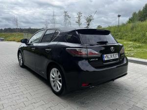 Melns Lexus CT 200h 2011 Viļņa, ar dzinēja tilpumu 1.80 L un nobraukumu 264 tūkst. km par 7999 €, foto 8 vietnē AUTOMOTO.COM.LV