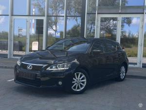 Melns Lexus CT 200h 2012 Viļņa, ar dzinēja tilpumu 0.00 L un nobraukumu 234 tūkst. km par 7700 €, foto  vietnē AUTOMOTO.COM.LV