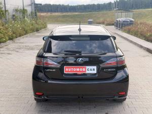Black Lexus CT 200h 2012 in Vilnius, with an engine capacity of 1.80 L and mileage of 215 thousand km for 10500 €, photo 7 on AUTOMOTO.COM.LV