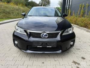 Черный Лексус CT 200h 2012 в Вильнюс, объемом двигателя 1.80 л и пробегом 237 тыс. км за 9850 €, фото 3 на AUTOMOTO.COM.LV