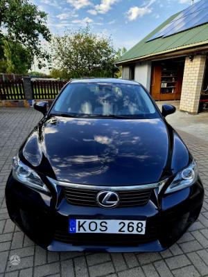 Black Lexus CT 200h 2013 in Vilnius, with an engine capacity of 1.80 L and mileage of 273 thousand km for 8200 €, photo  on AUTOMOTO.COM.LV