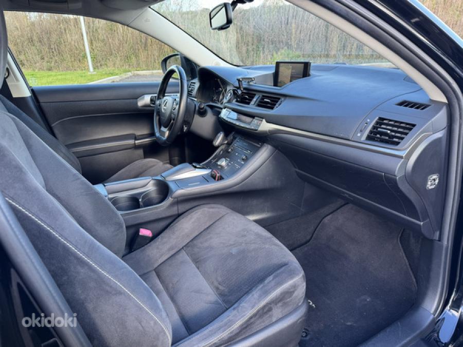 Melns Lexus CT 200h 2014 Tallina, ar dzinēja tilpumu 1.80 L un nobraukumu 320 tūkst. km par 9999 €, foto 14 vietnē AUTOMOTO.COM.LV