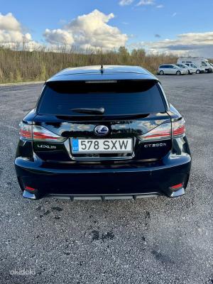 Melns Lexus CT 200h 2014 Tallina, ar dzinēja tilpumu 1.80 L un nobraukumu 320 tūkst. km par 9999 €, foto 22 vietnē AUTOMOTO.COM.LV